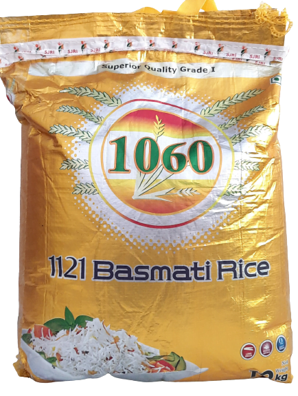 1060 Basmati Rice (10kg) - Hubsafari Online store in joginder Nagar